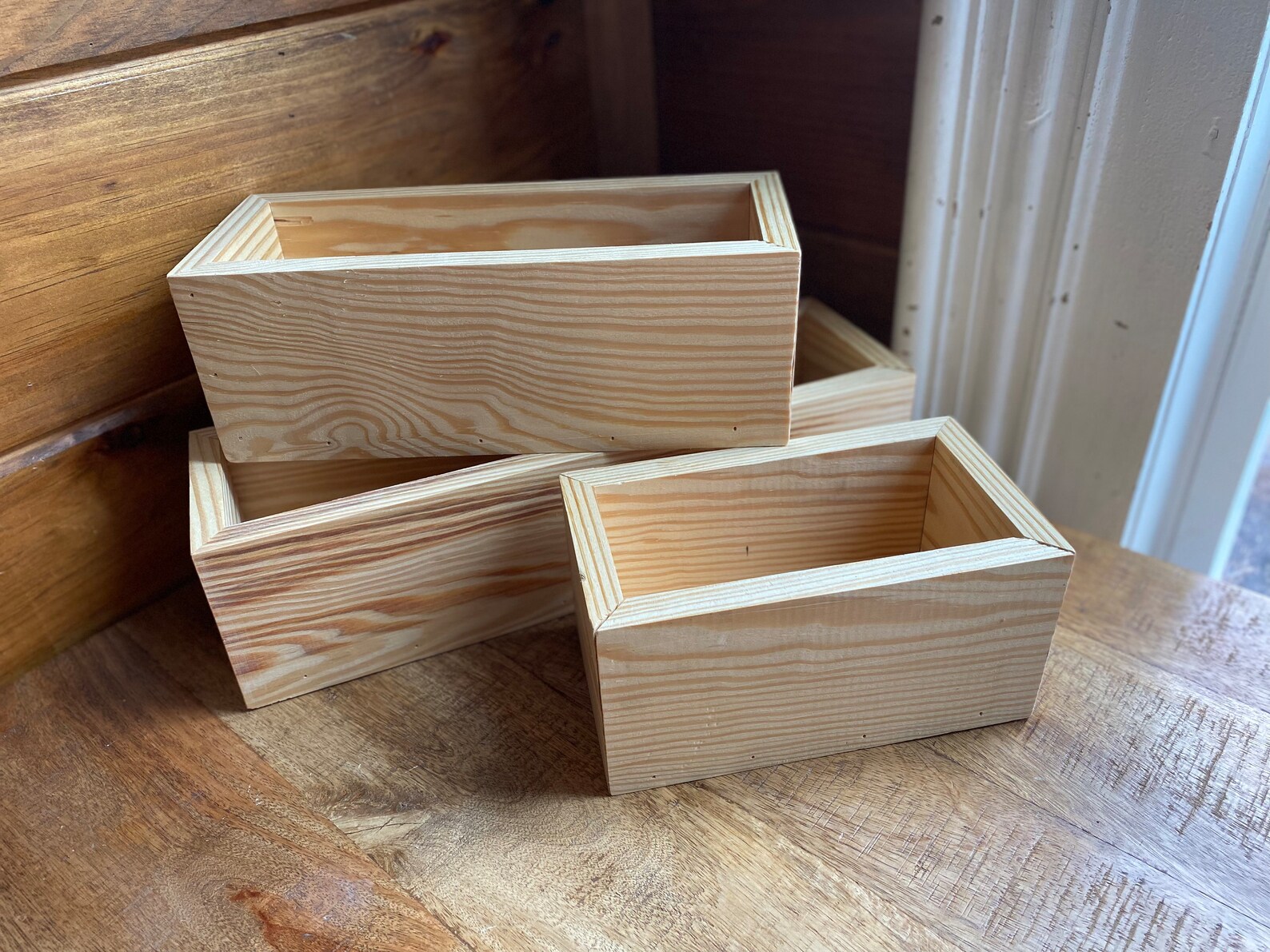 Small Planter Box, Window Planter, Gardening Box, Herb Garden, Kitchen ...