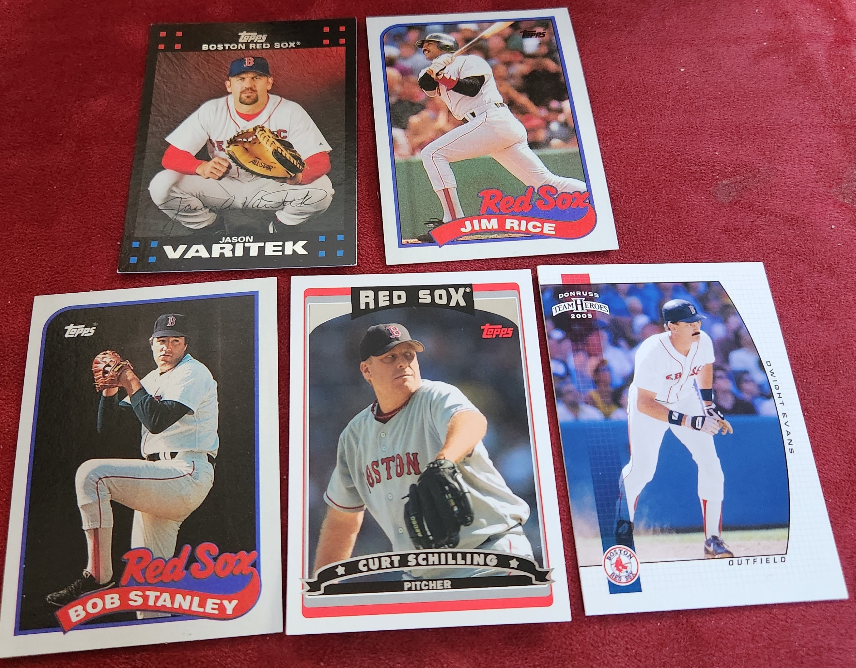 2004 Red Sox 4 Main Pitchers From the World Series: Keith Foulke, Pedro ...