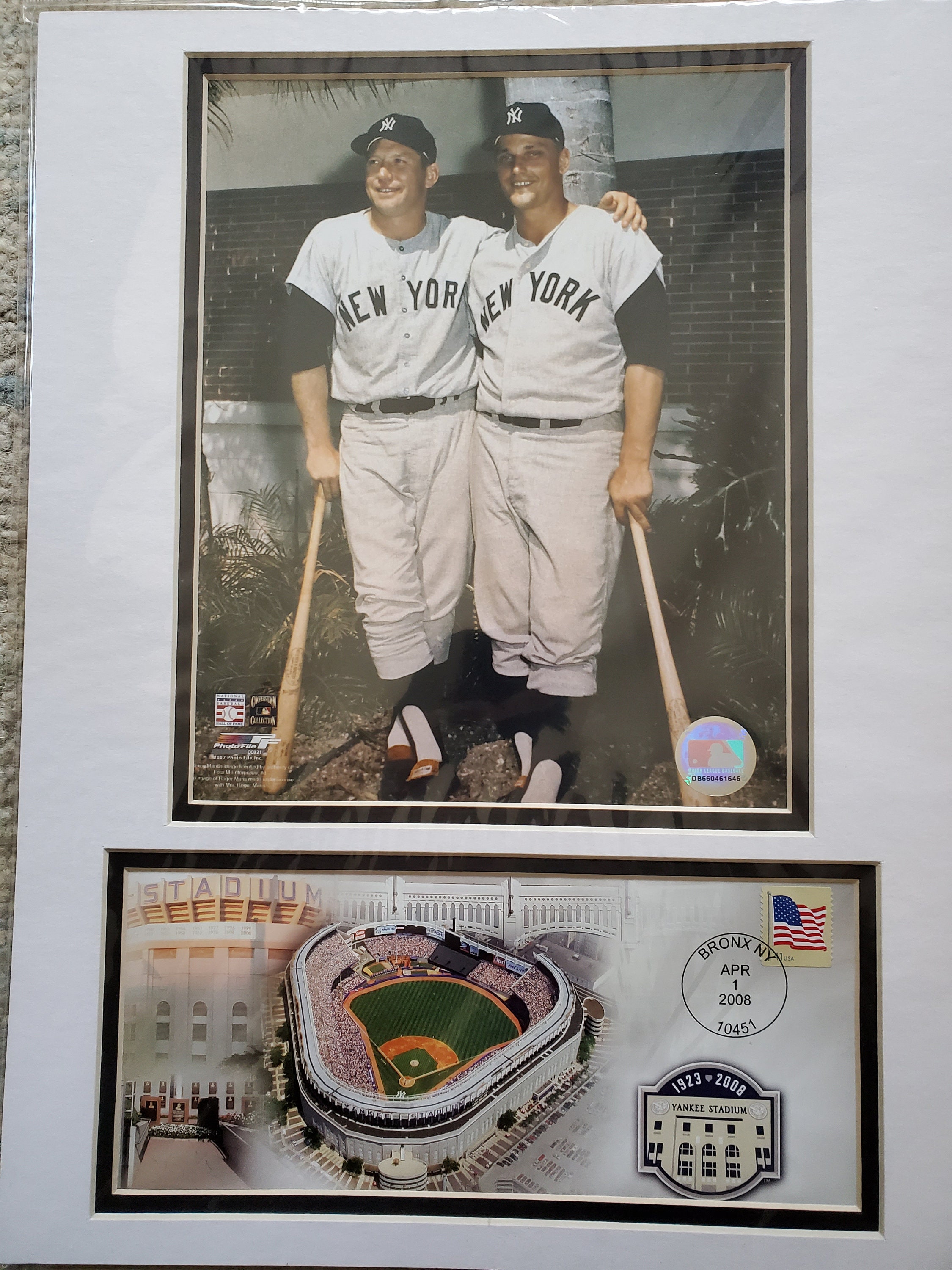 Mantle & Maris, Last Year of Yankee Stadium 1923-2008 - Etsy