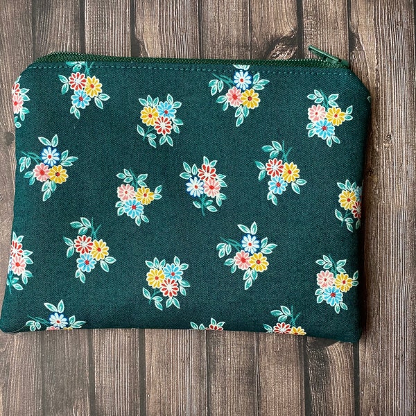 Green Pouch - Etsy