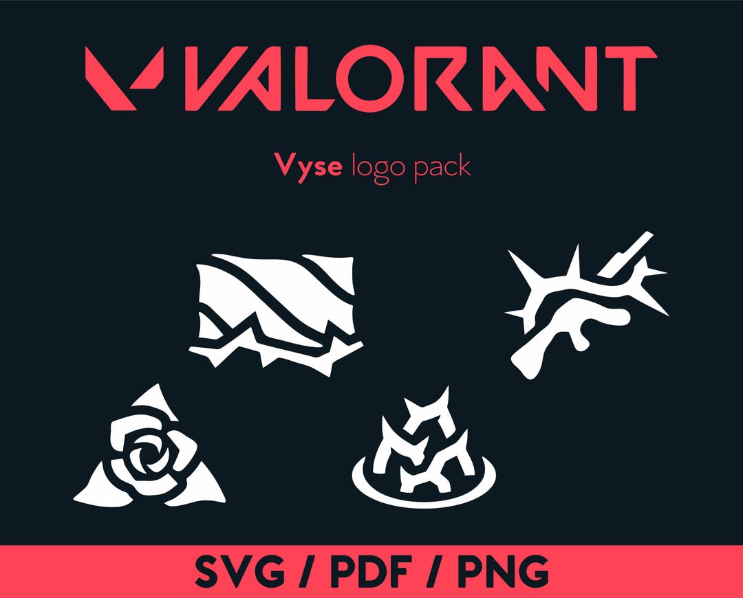 Vyse Valorant Agent SVG PNG PDF Abilities Vyse Agent Roles Download ...
