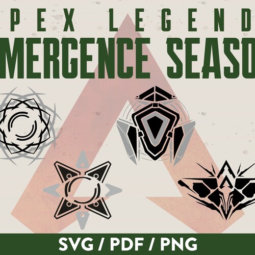 Apex Legends Vector Logo Rank Logos Pack Digital SVG - Etsy