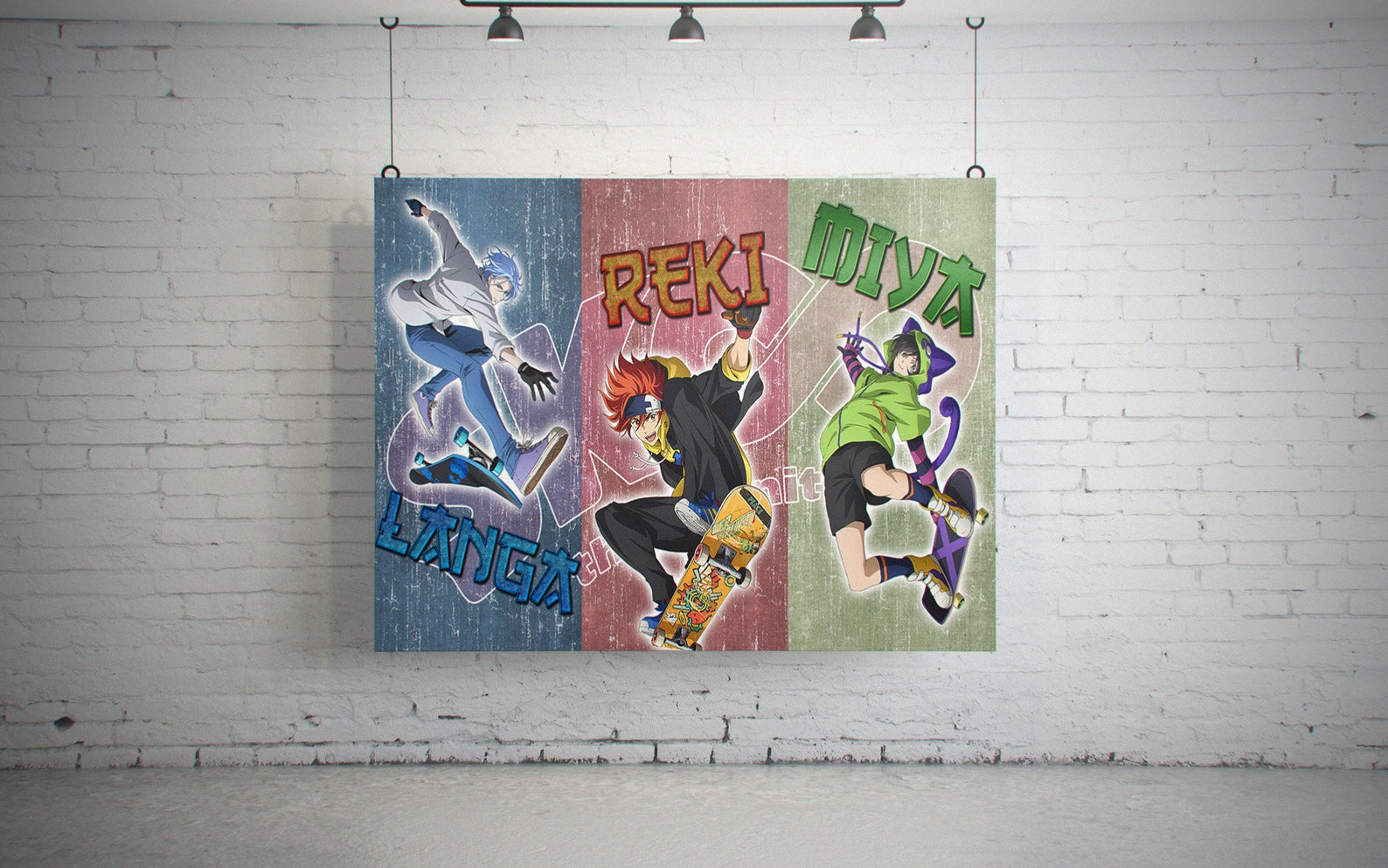 SK8 the Infinity Anime Poster Digital File PNG HQ 30x50sm | Etsy