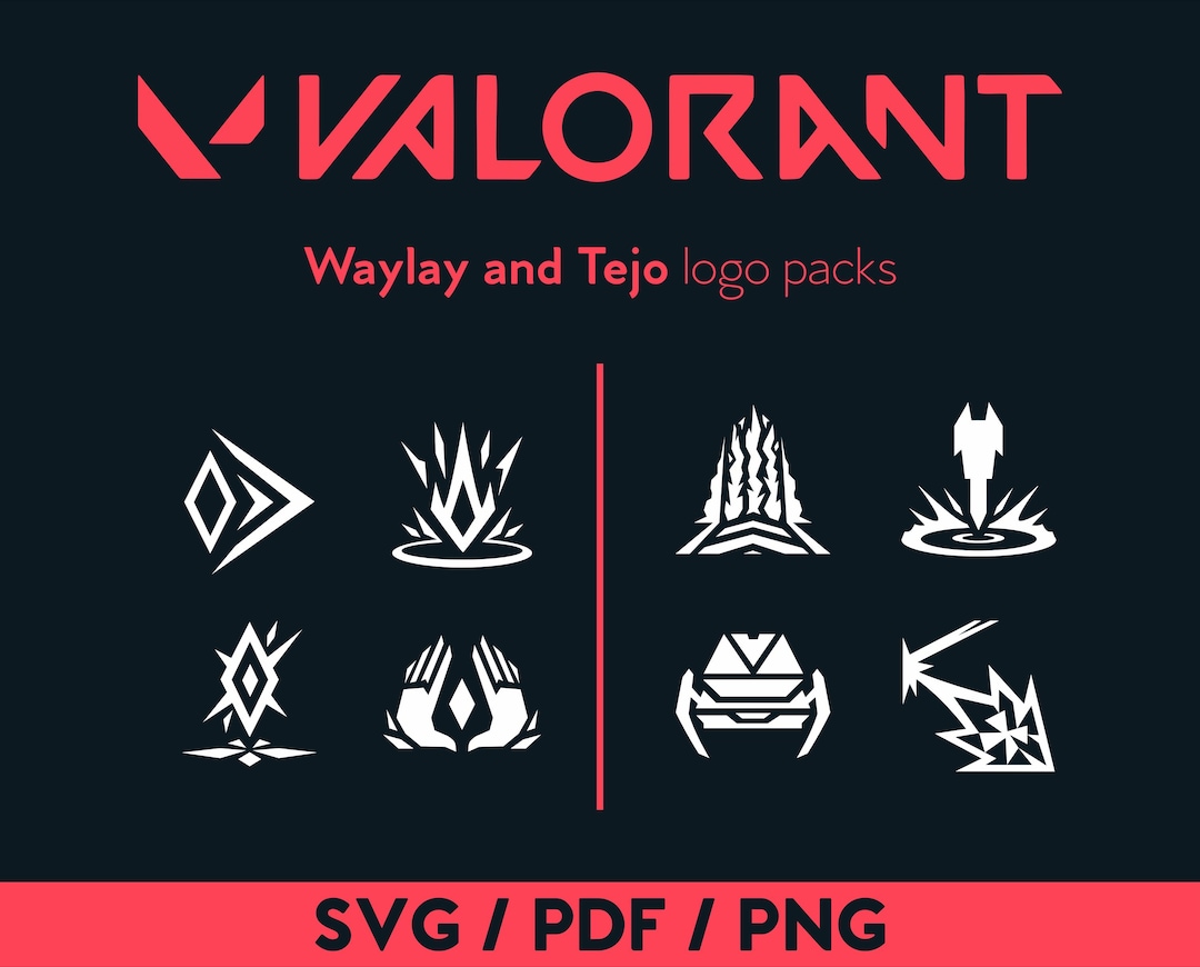 Valorant Waylay Tejo Agents SVG PNG PDF Abilities Download Vector Logo ...