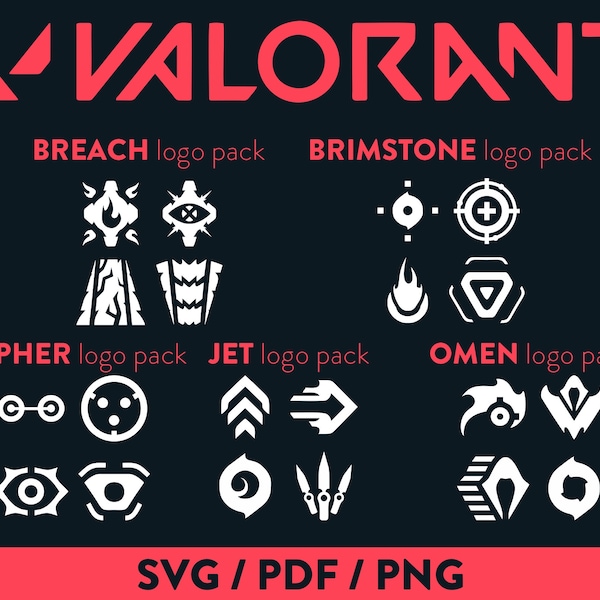 Valorant Agent Png - Etsy