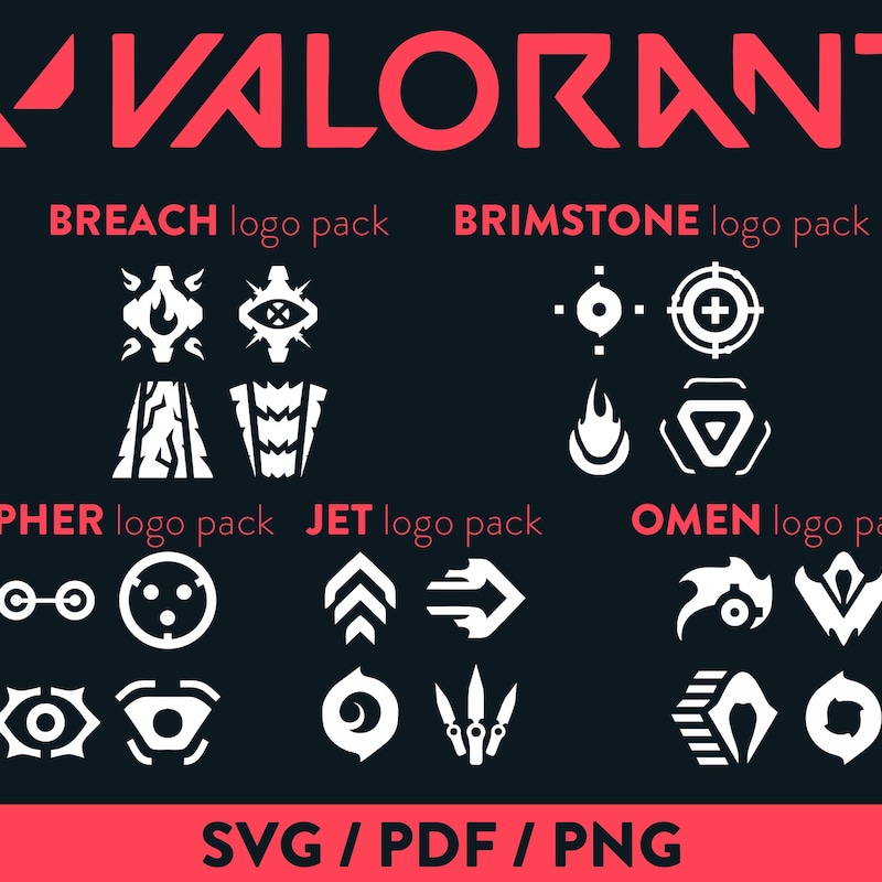 Valorant Agent Png - Etsy