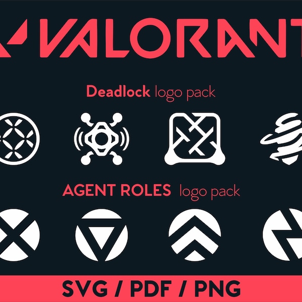 Valorant Agent Icons - Etsy UK