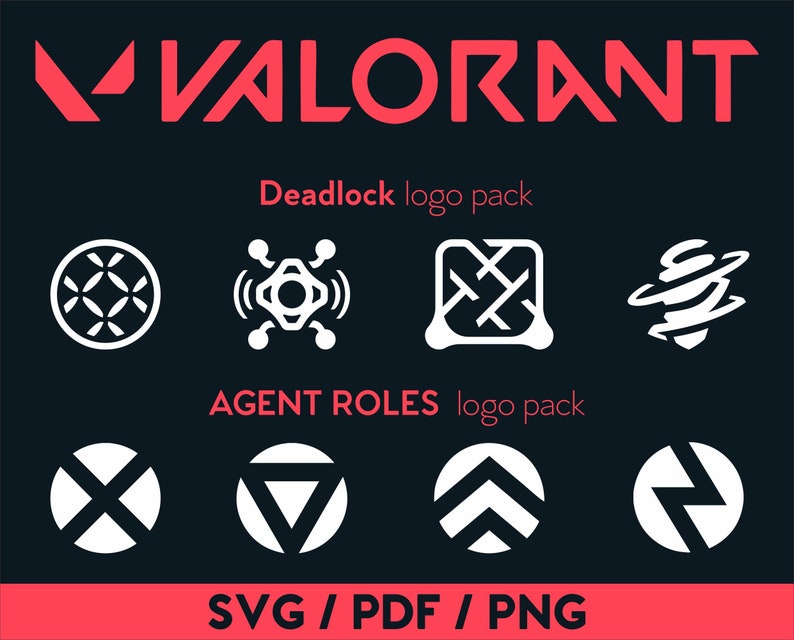Valorant Deadlock Agent SVG PNG PDF Iselin Cable Abilities Agent Roles ...