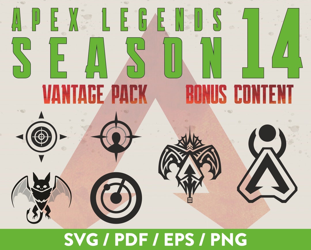 Apex Legends SVG VANTAGE Season 14 Hunted Download Vector - Etsy