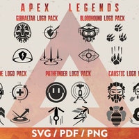 Apex Legends SVG Download PNG PDF Vector Logo Pack | Lifeline Revenant ...
