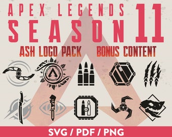Apex Legends SVG Download Vector Logo Pack Gibraltar | Etsy