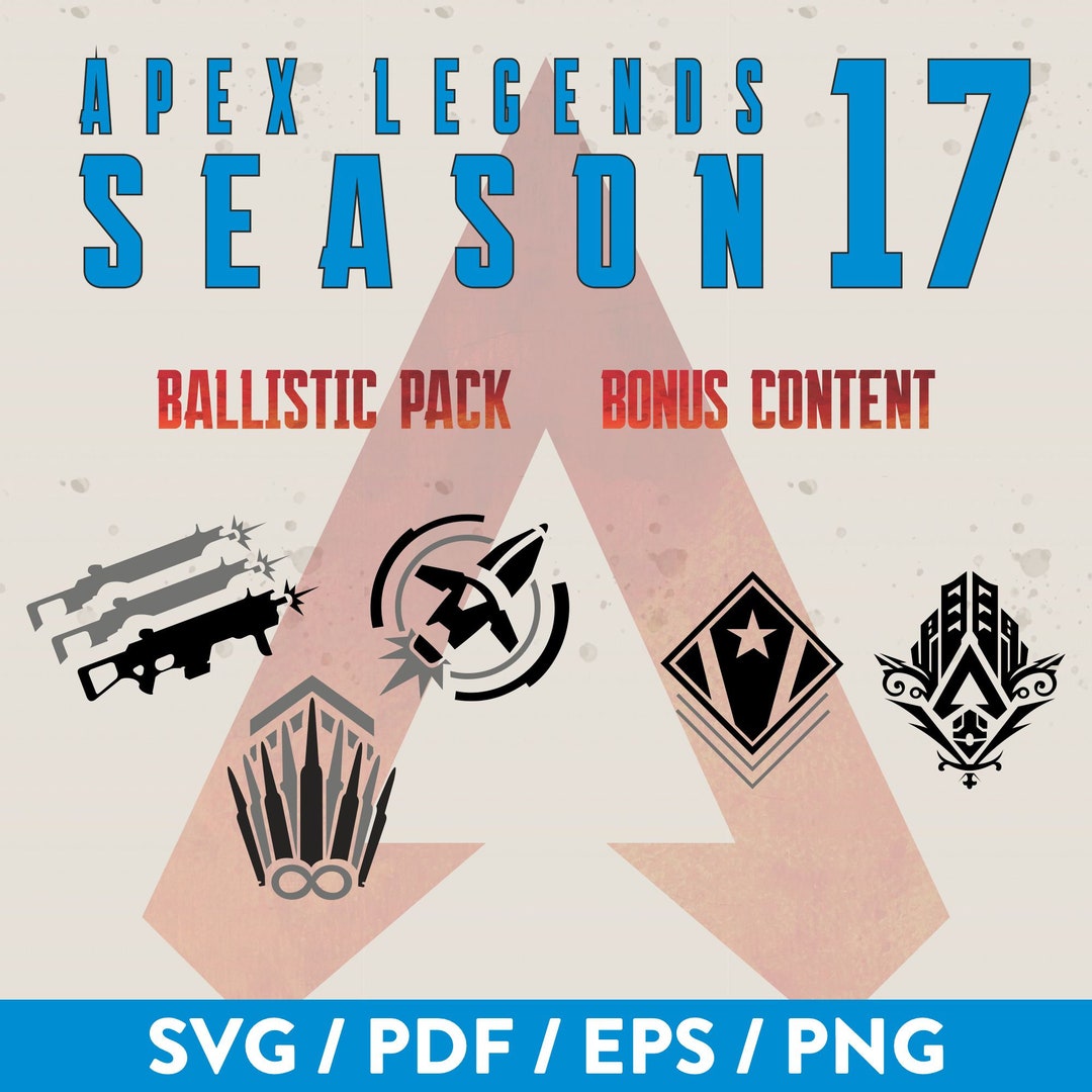 Apex Legends SVG Ballistic Season 17 Download Vector Logo - Etsy