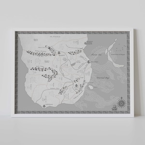 Poppy War Map, Dragon Republic Map Burning God Map, Map of Nikan ...