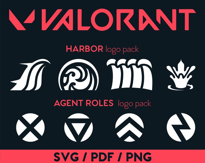 Valorant Gekkoagent Fähigkeiten Symbole SVG PNG EPS pdf Figma Vektor ...