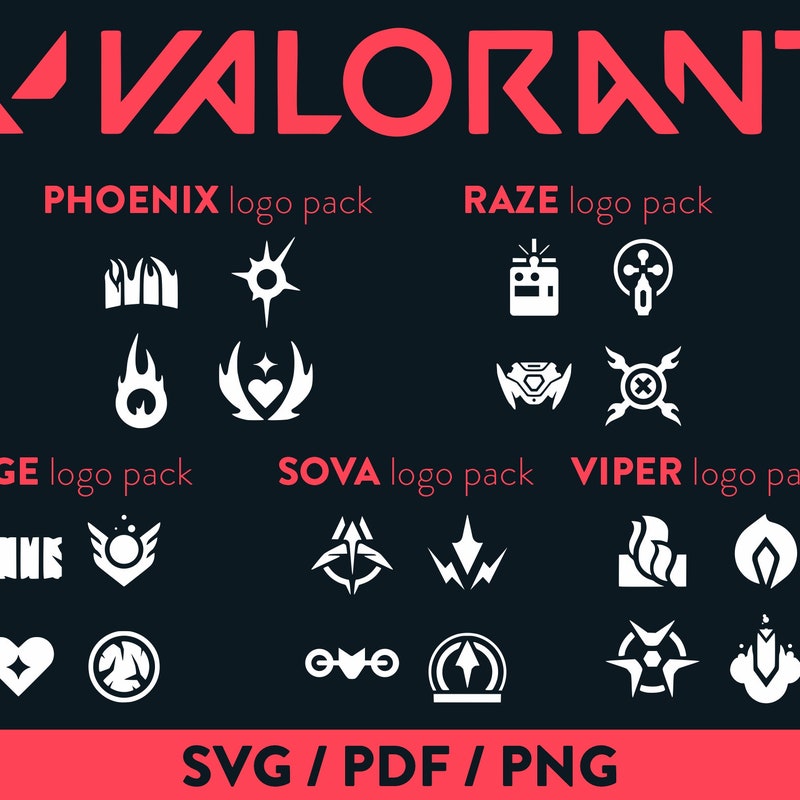 Valorant Agent Png - Etsy