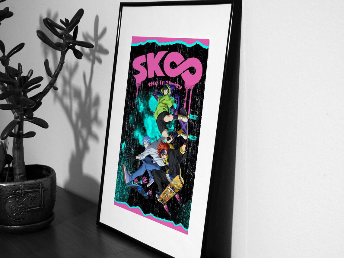 SK8 the Infinity Anime Poster Digital File PNG HQ 30x50sm | Etsy