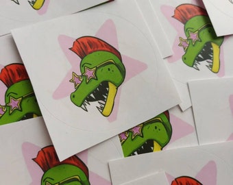 Monty Gator Sticker - Etsy