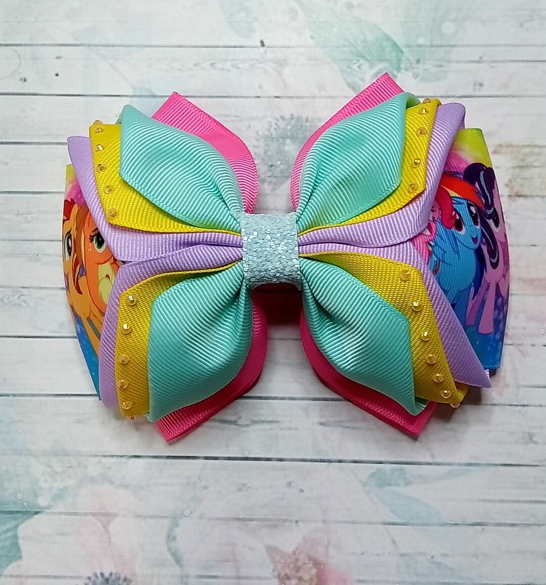 My Little Pony Hair Bow, Hair Bows, Girl Accessories, My Little Pony ...