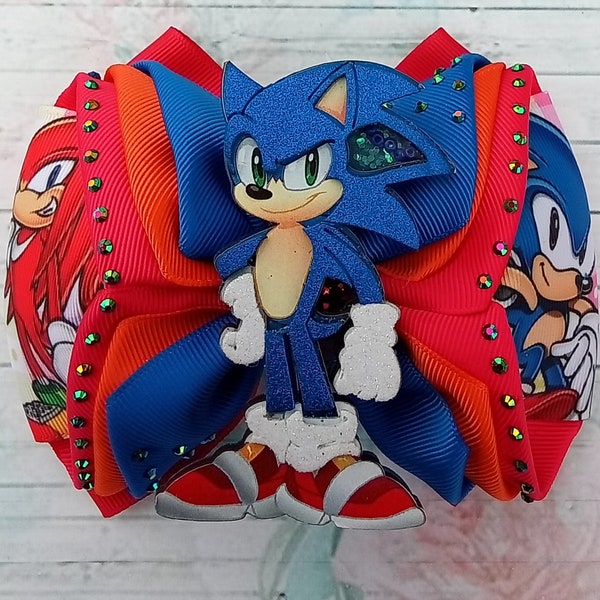 Sonic With Bow Png - Etsy