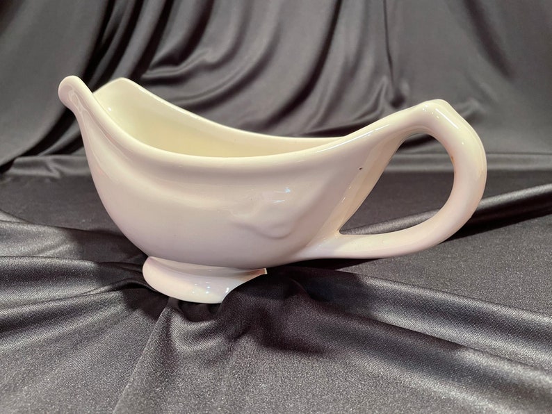 Vintage TEPCO USA China White Restaurant Ware Gravy Boat - Etsy