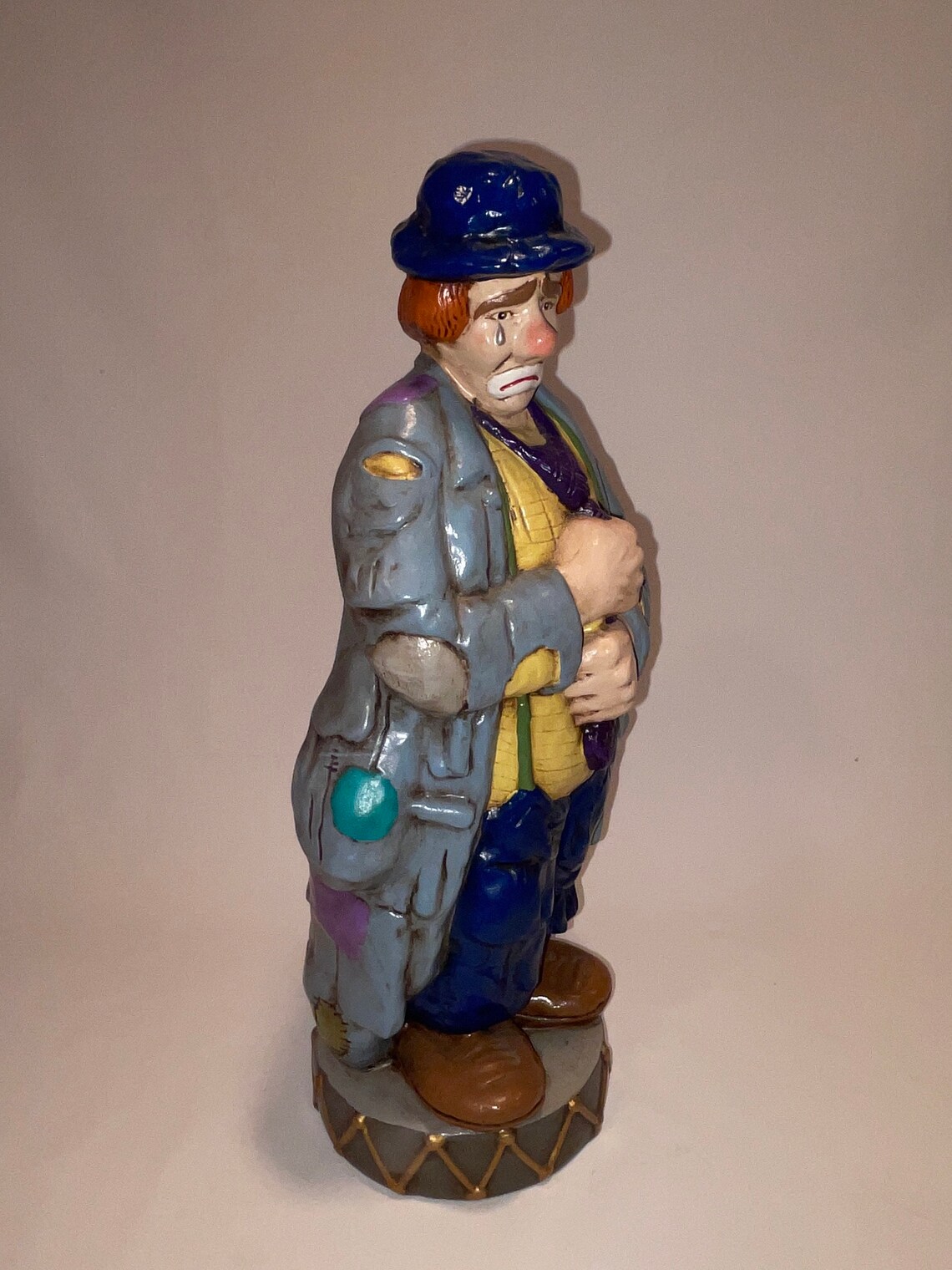 Vintage Sad Ceramic Crying Clown, Janes 315. - Etsy