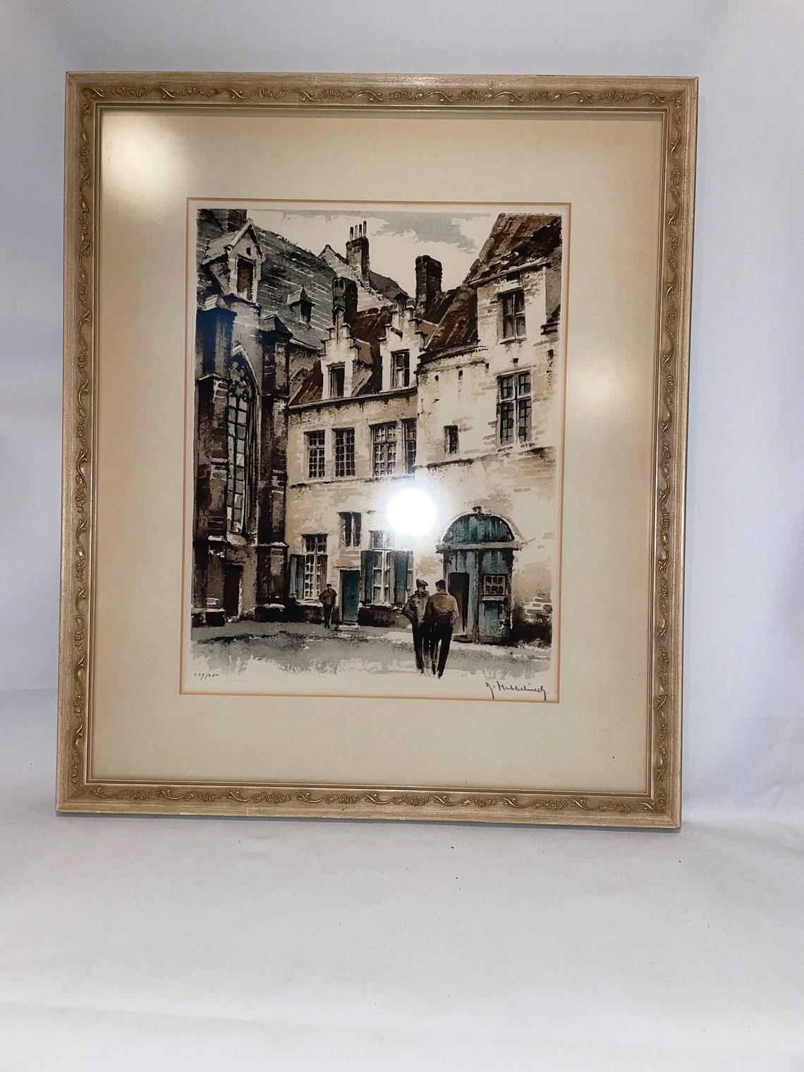 Vintage Roger Hebbelinck Numbered Print - Etsy