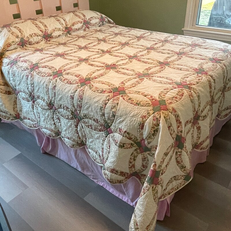 Double Wedding Ring Quilt - Etsy
