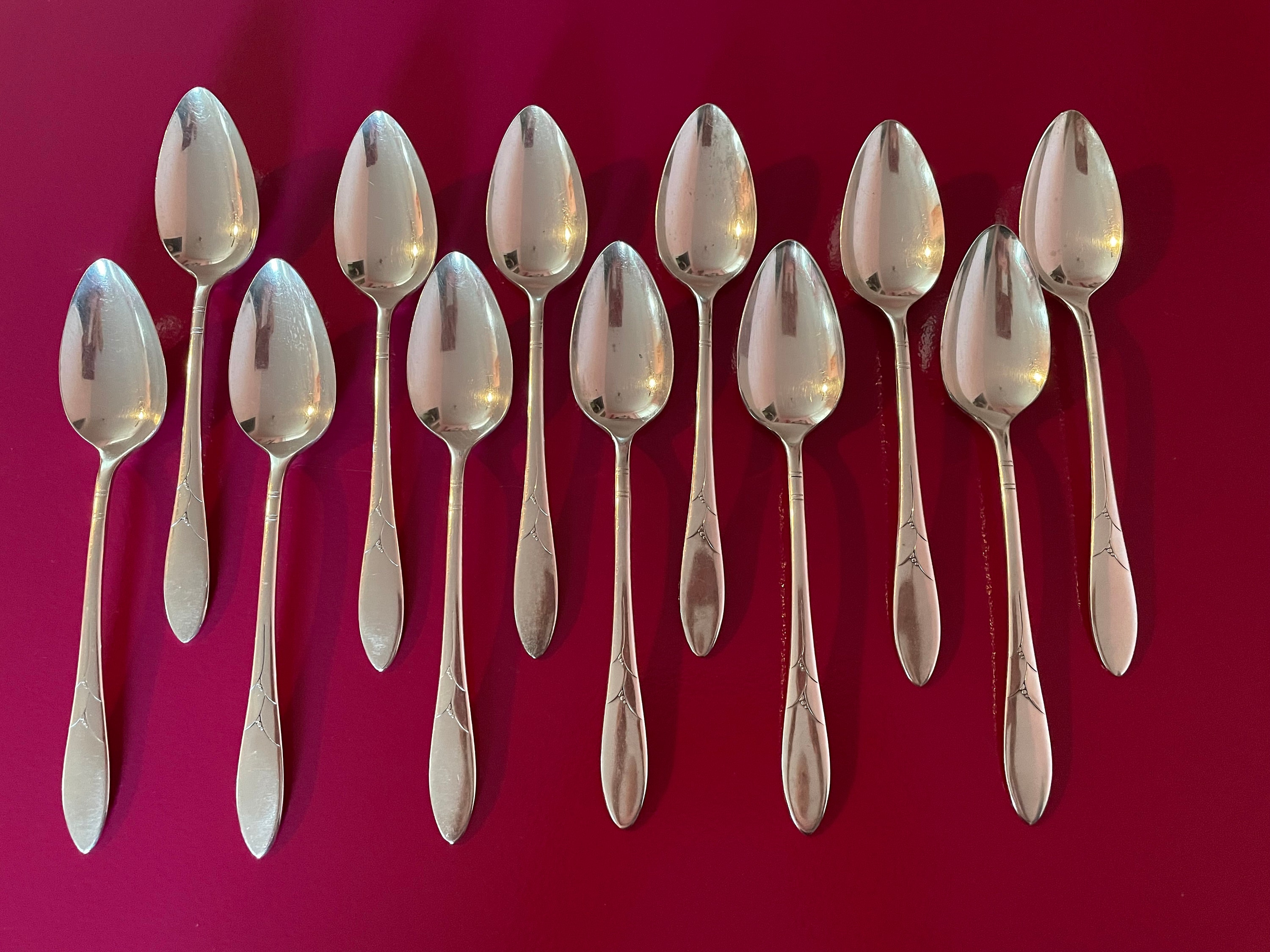 Vintage Lady Hamilton Silver Plated Flatware From the 1940s - Etsy