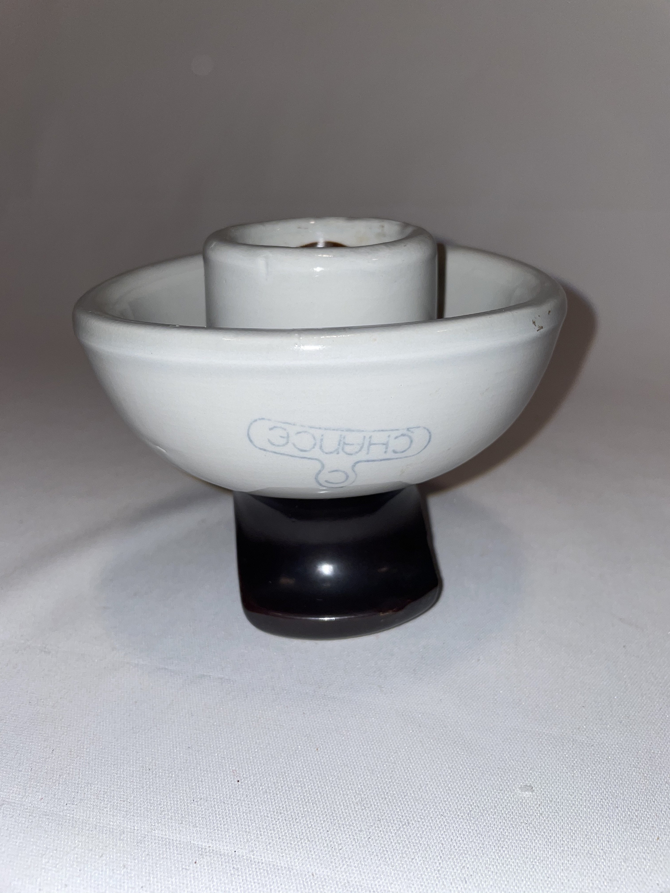 CHANCE High Voltage Porcelain Insulator Vintage Large Chance - Etsy UK