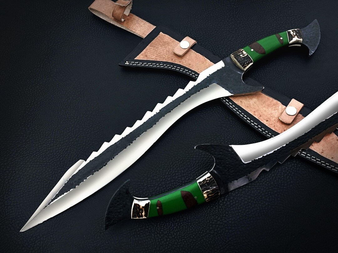 Handmade Sword,hunting Sword,hand Forged Sword,carbon Steel Sword,high ...