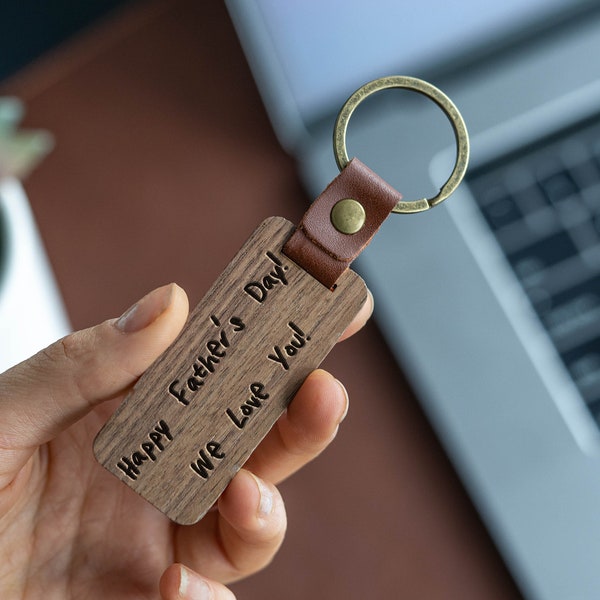 Handwriting Key Chain - Etsy