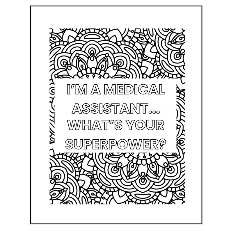 What's Your Superpower Coloring Page - Etsy