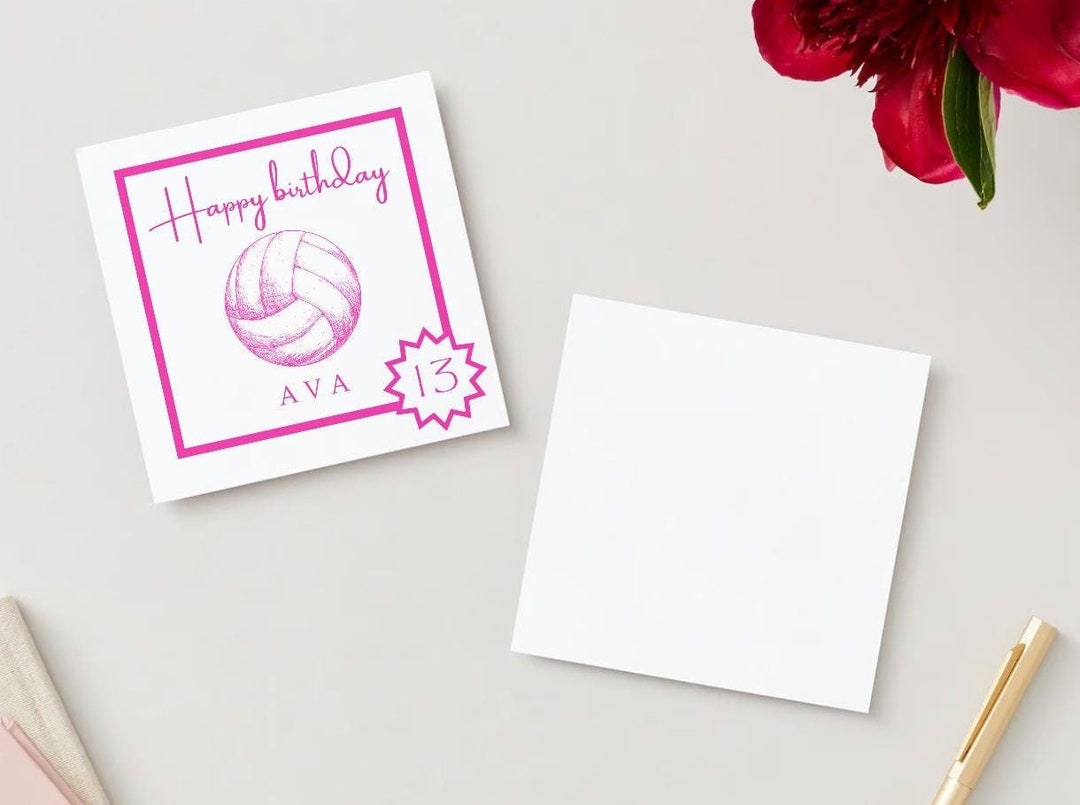 Personalised Netball Birthday Card, Sport Card, Netball Birthday Card ...