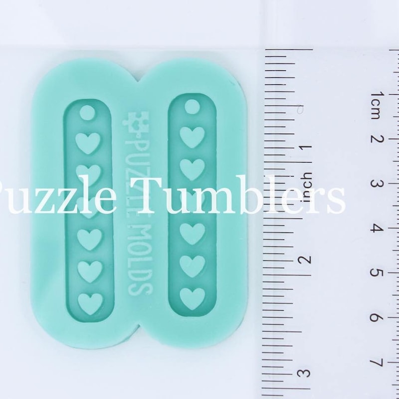 Heart Shaped Earrings Mold - Etsy