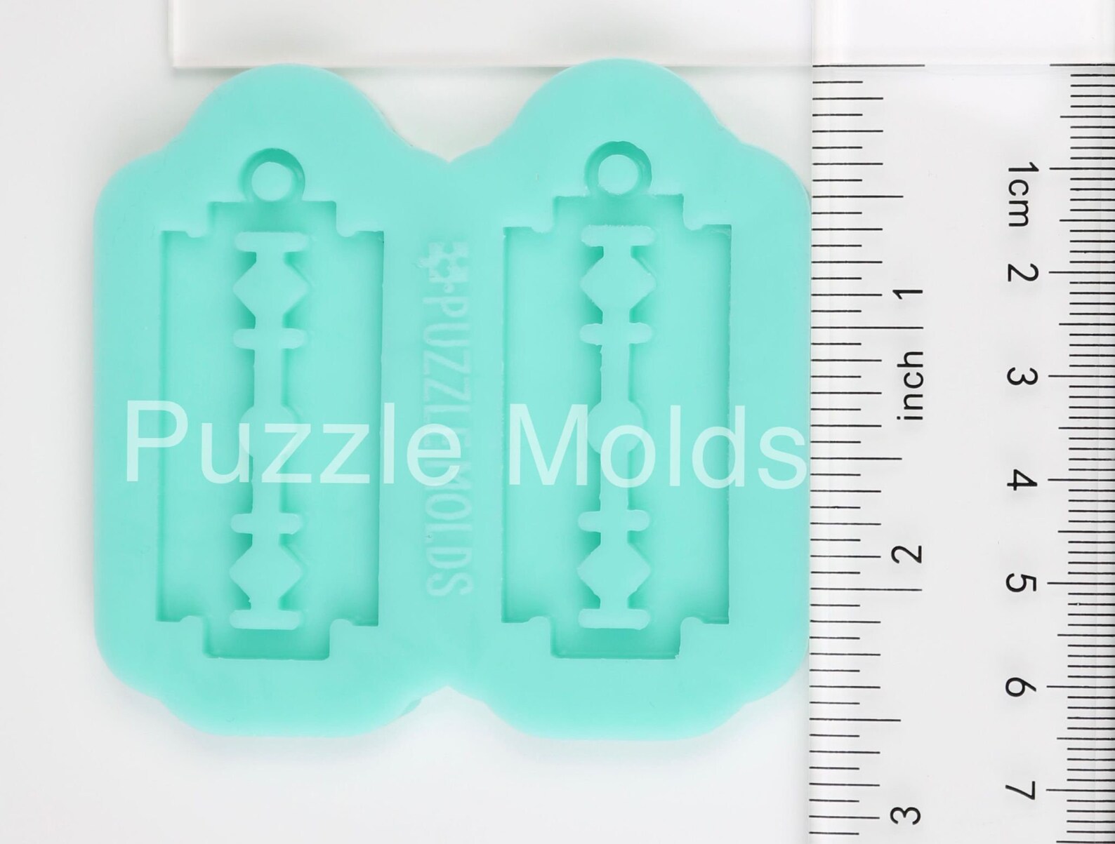 Razor Blades Earring Mold Custom Mold Epoxy or UV Clear - Etsy