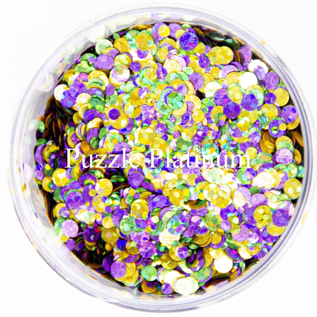 PLATINUM Glitter by Puzzle - CARNIVAL (P62) - Etsy