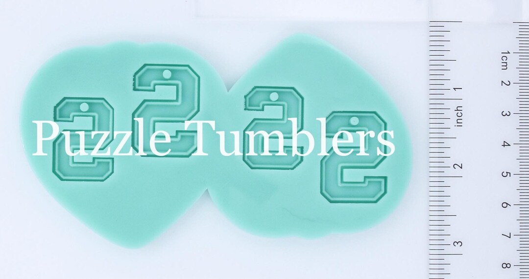 Custom Letter S Earrings Mold, Custom Mold, Puzzle Molds, Letter ...