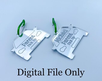 Parent Pick up Card - Etsy