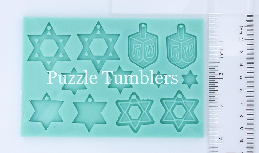 Custom Jewish Earring Pallet Mold, Star of David Mold, Jewish Earrings ...