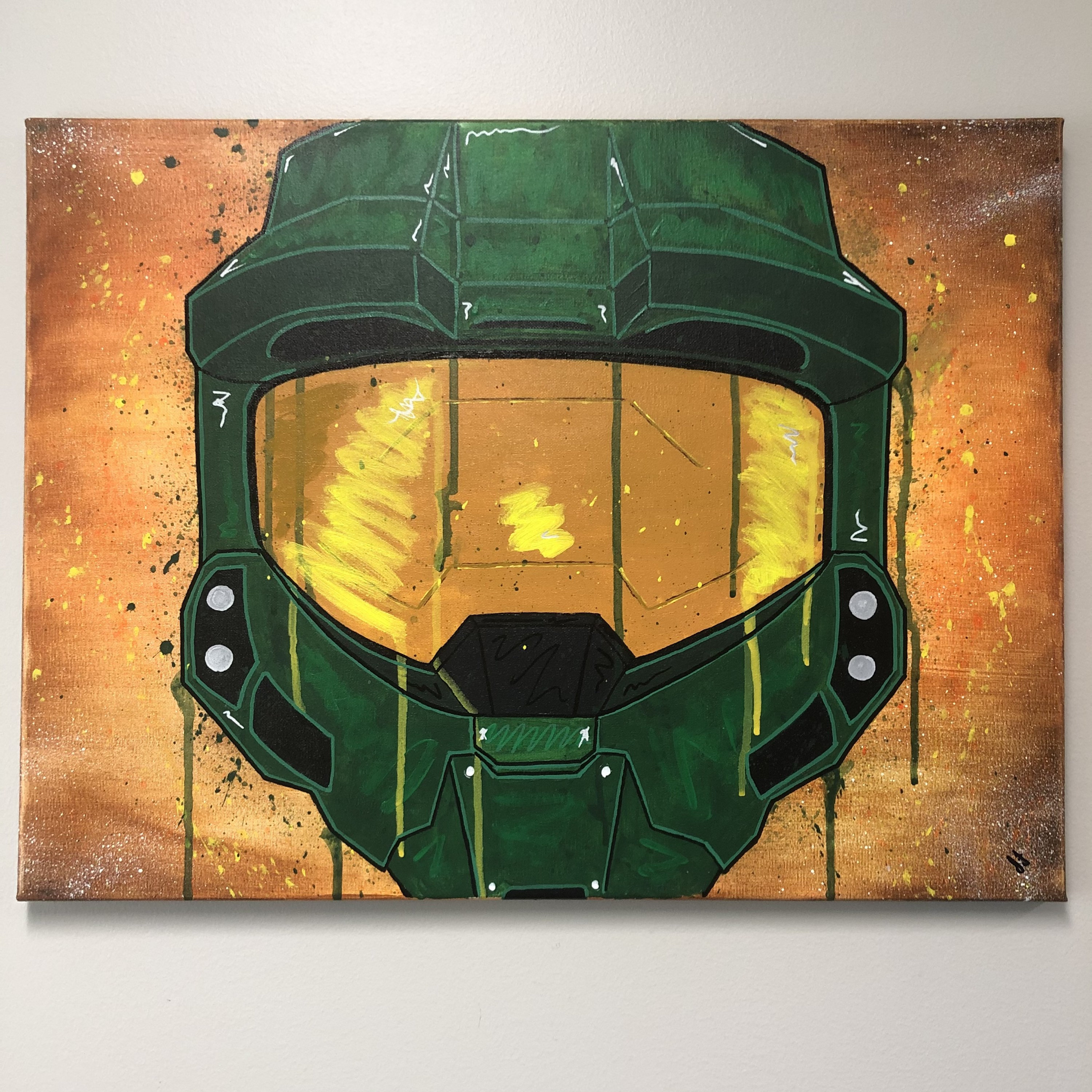 Master Chief Painting