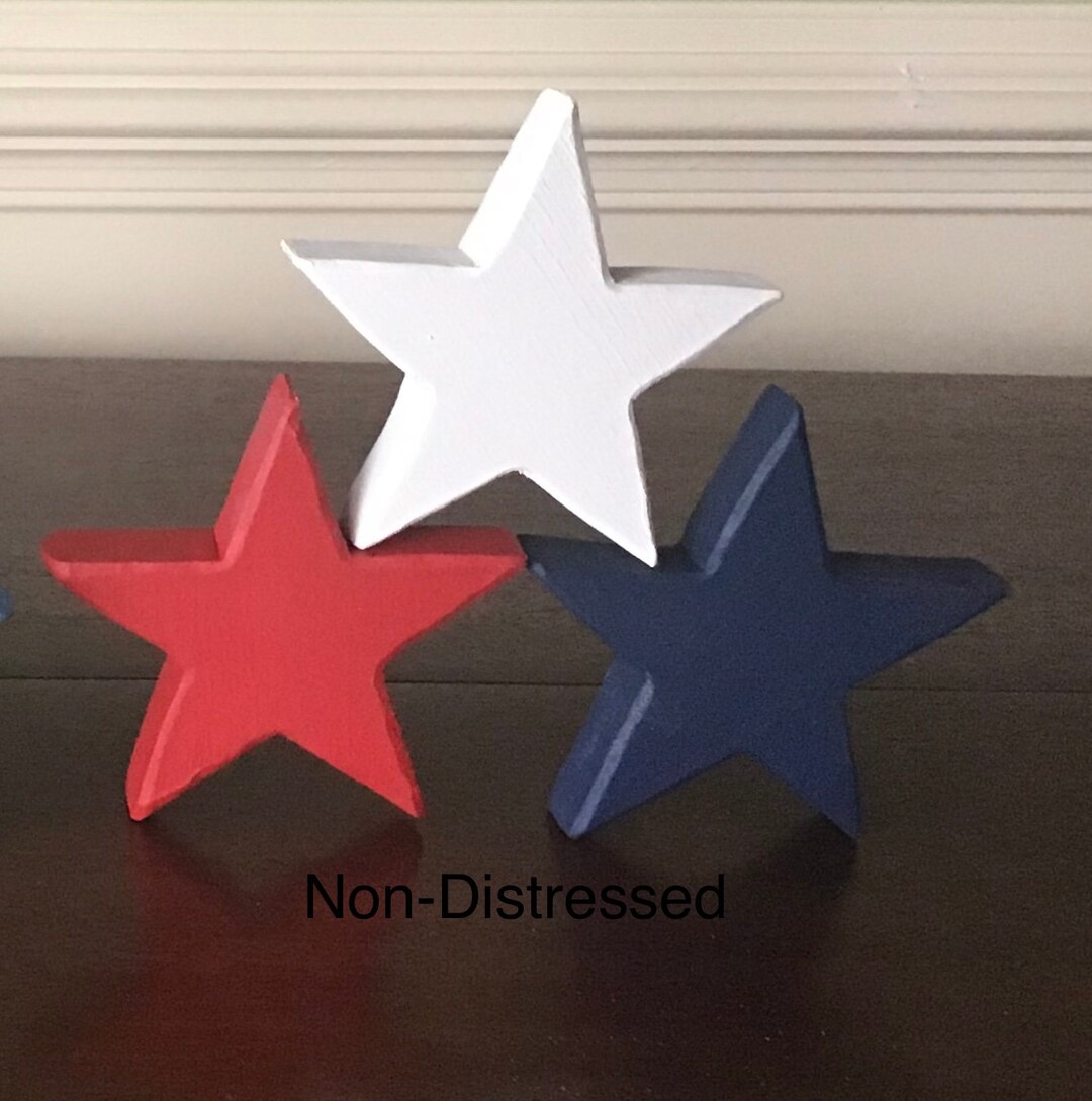 3 Patriotic Stars Display Your Pride in America - Etsy