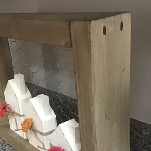 Chicken Wire Shelf, Farmhouse Style Shelf, Farmhouse Chicken Wire Shelf ...