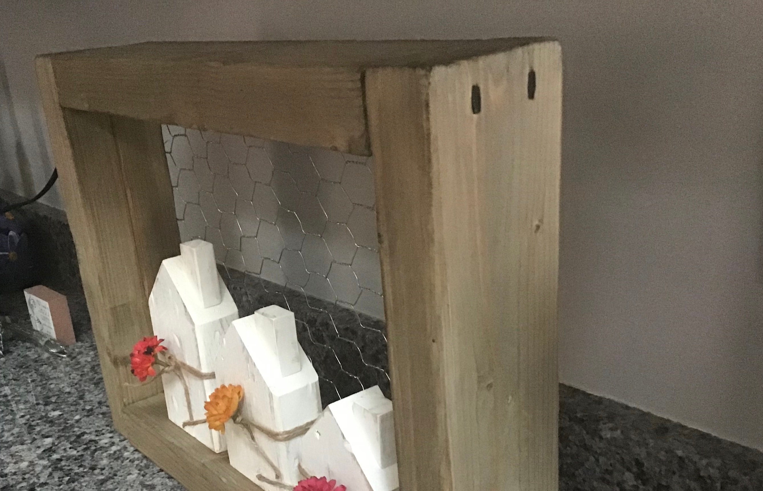 Chicken Wire Shelf Farmhouse Style Shelf Farmhouse Chicken | Etsy