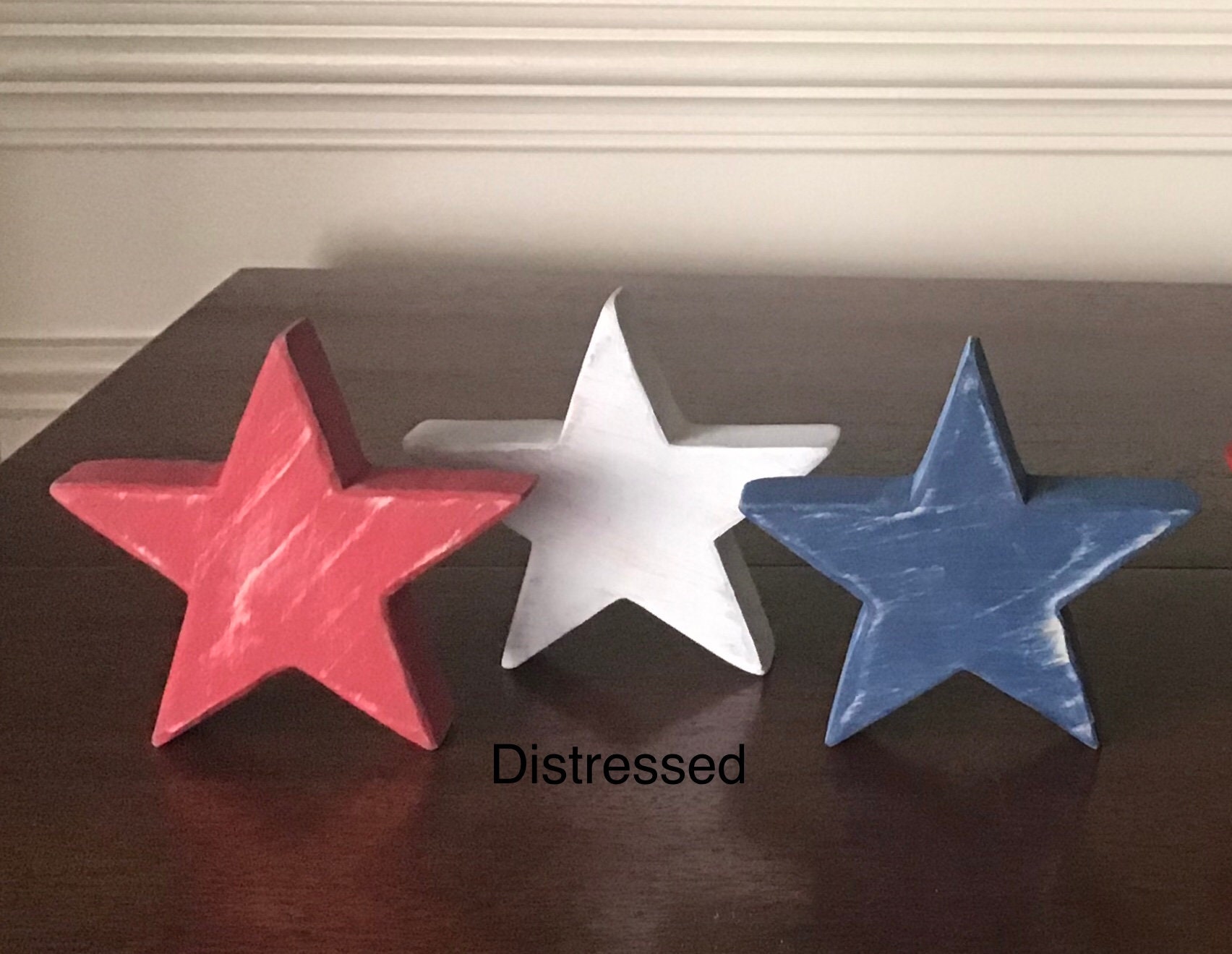 3 Patriotic Stars Display Your Pride in America - Etsy