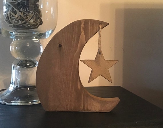 Moon and Star Moons Stars | Etsy