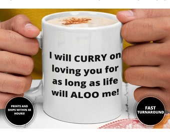 Funny Curry Mug - Etsy