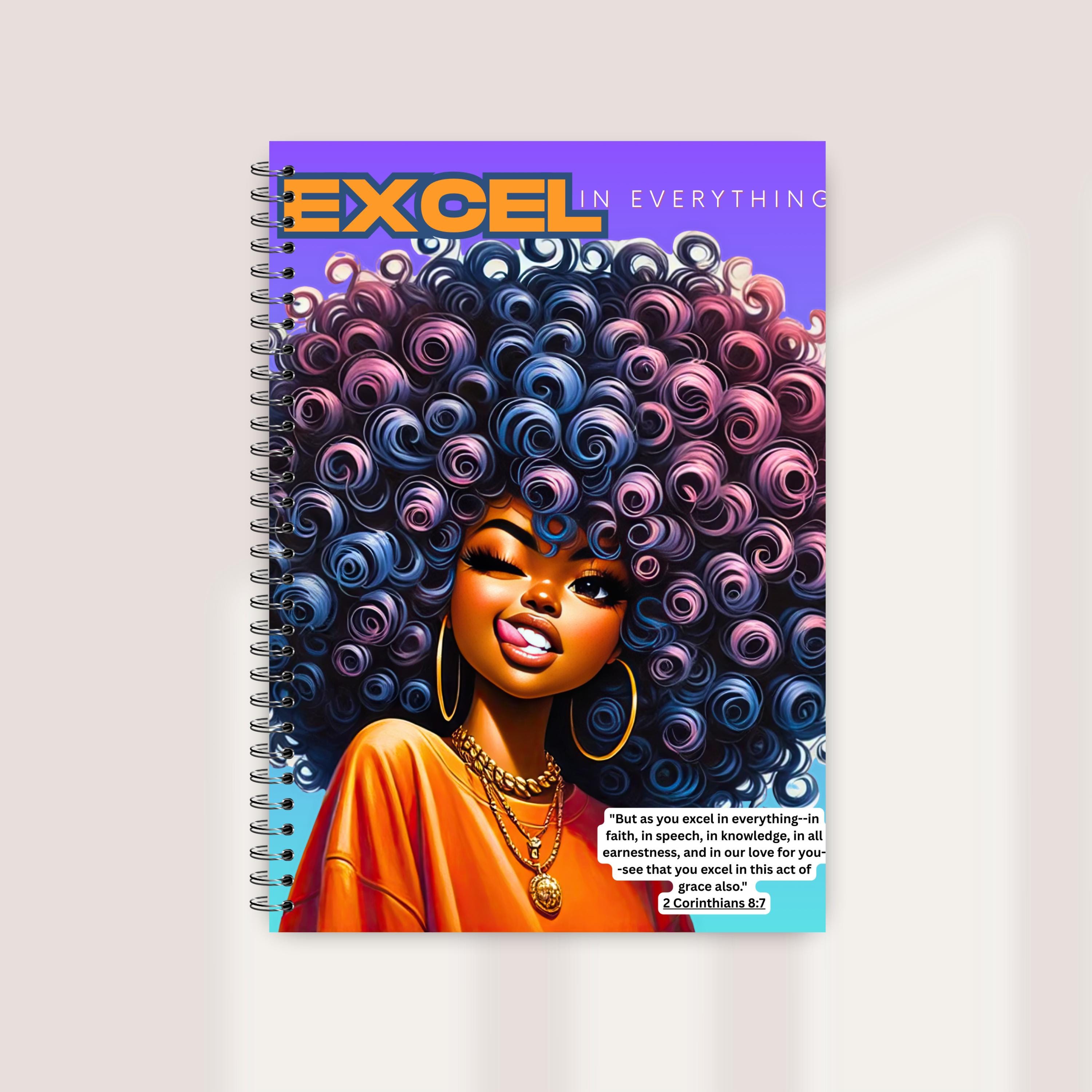 Christian Spiral Notebook for Girls – Faith Based Journal for School ...