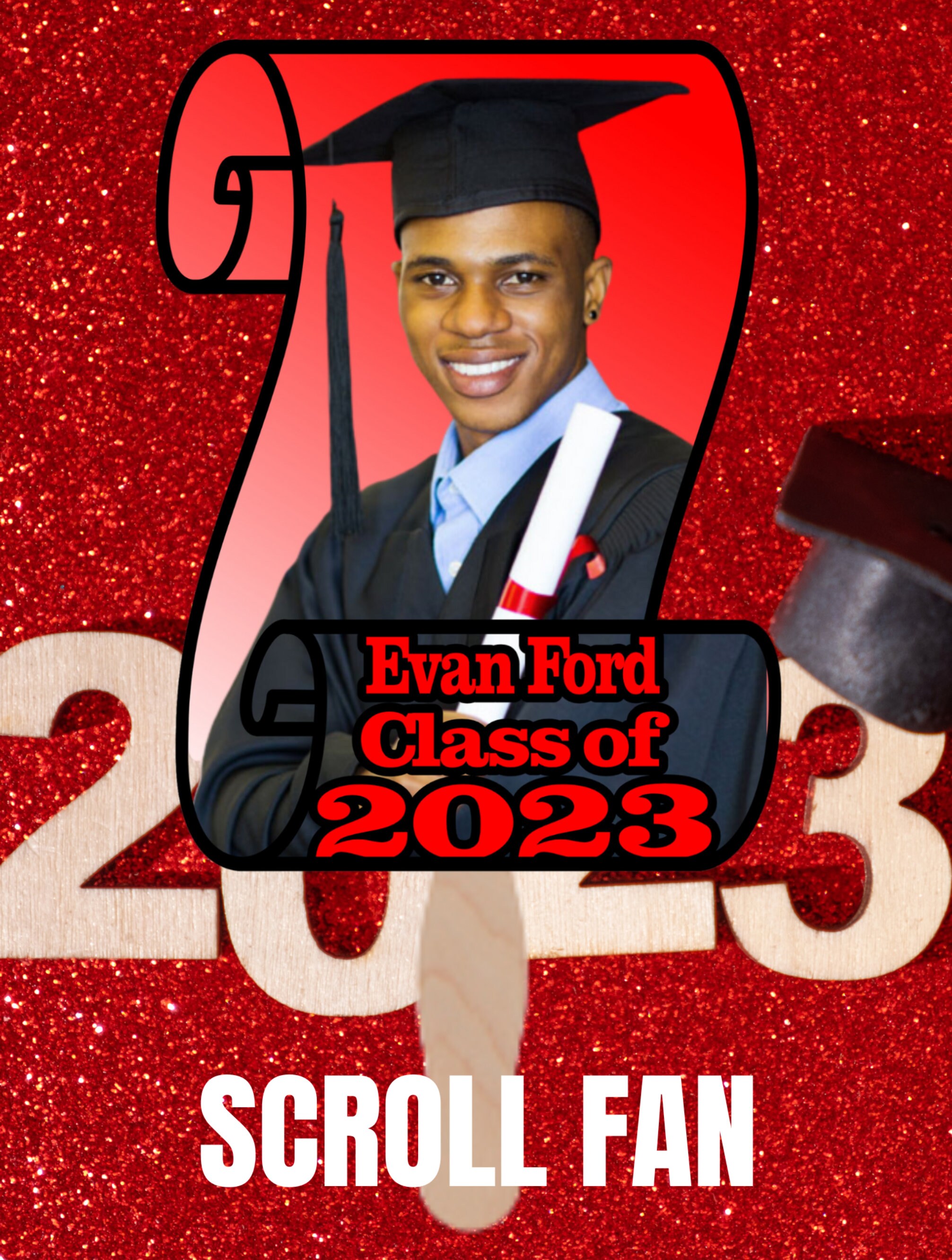 Graduation Fans Custom Fan Hand Fan Wedding Favor Graduation Favor - Etsy