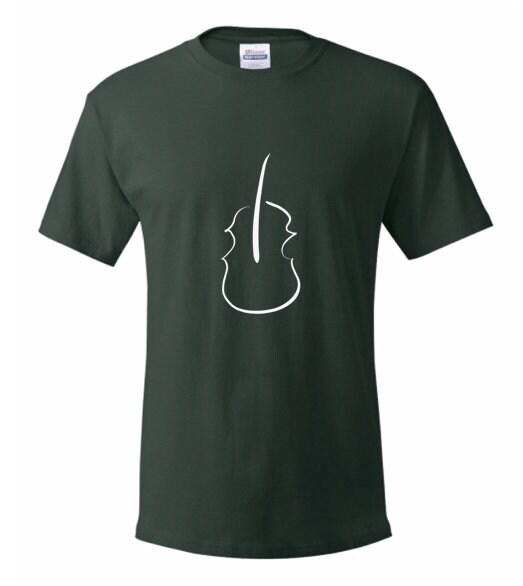 Bass Clef T-shirt - Etsy