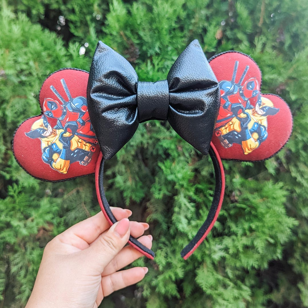 Deadpool Wolverine Inspired Mouse Ears / Deadpool and Wolverine Best ...